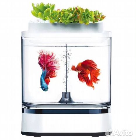 Акваферма xiaomi geometry mini fish tank PRO C300