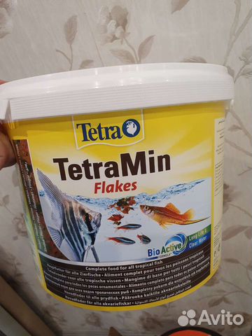 Корм для рыб Tetra min flakes