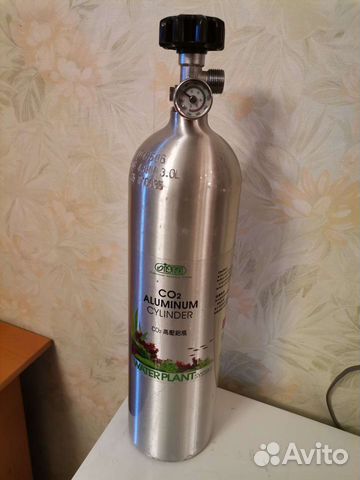 Баллон 3л, Co2,для аквариума б/у