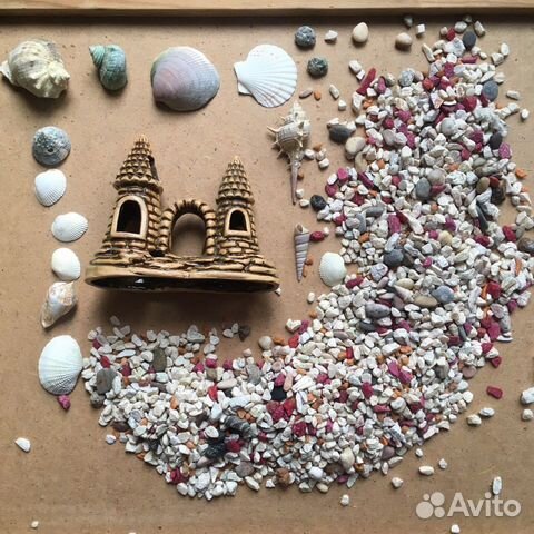 Замок для аквариума