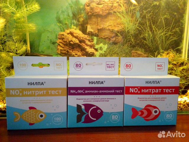 Тесты воды в аквариуме