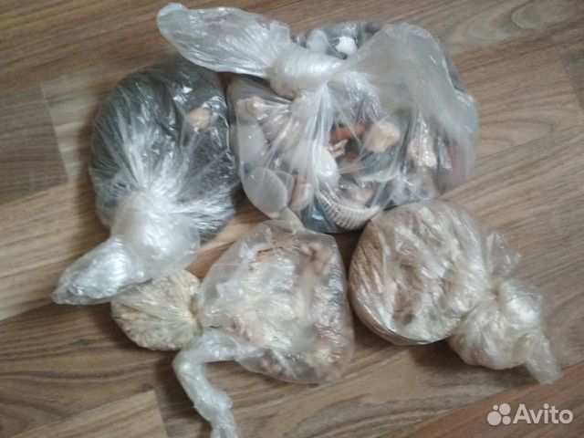 Ракушки и песок из жарких стран