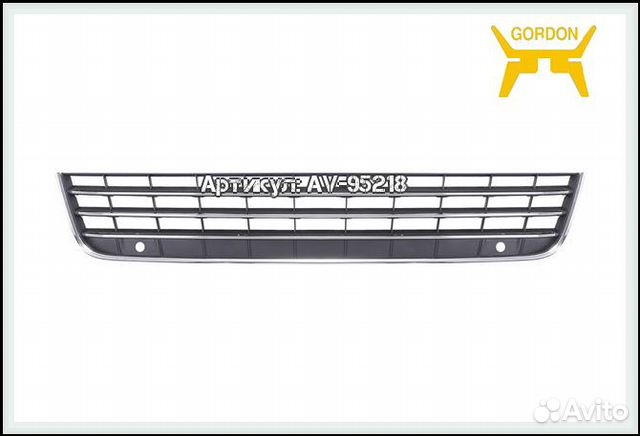 Решетка переднего бампера центральная volkswagen t купить в Москве ...