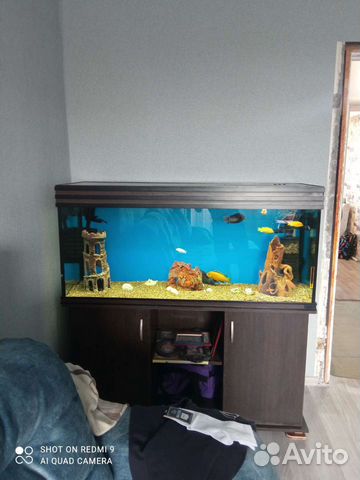 Аквариум с тумбой