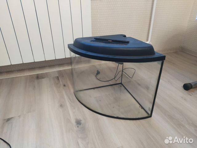 Аквариум угловой панорама